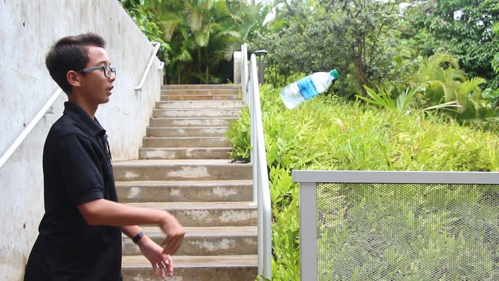 Bottle Flipping Challenge – Eagle Eye