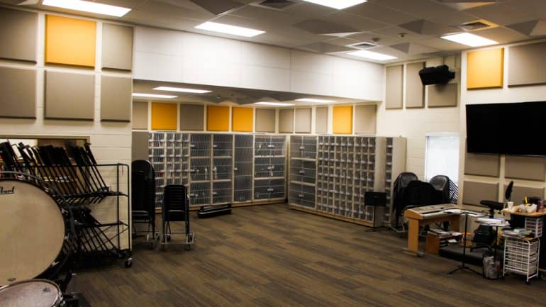 Band Room Gets Needed Facelift – Eagle Eye